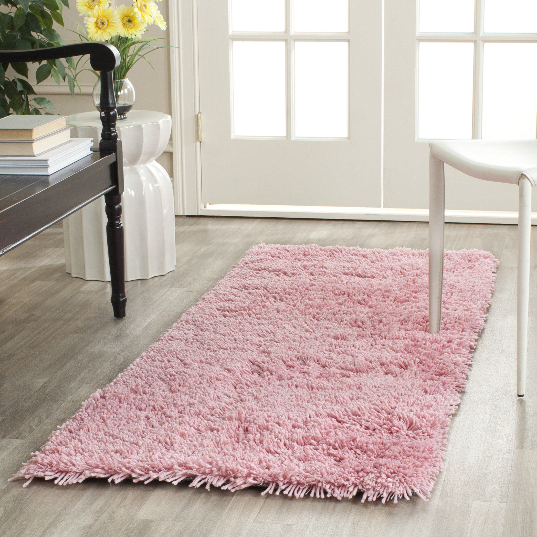 Bellerby Hand-Loomed Pink Kids Rug | Wayfair